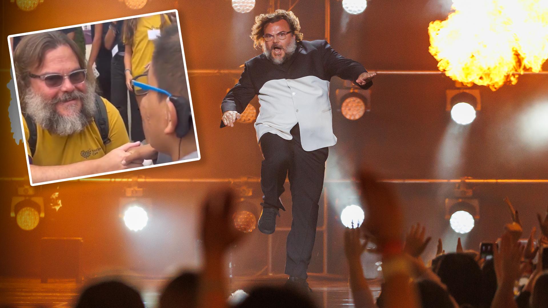 Jack Black Proving, Once Again, He's An International Treasure