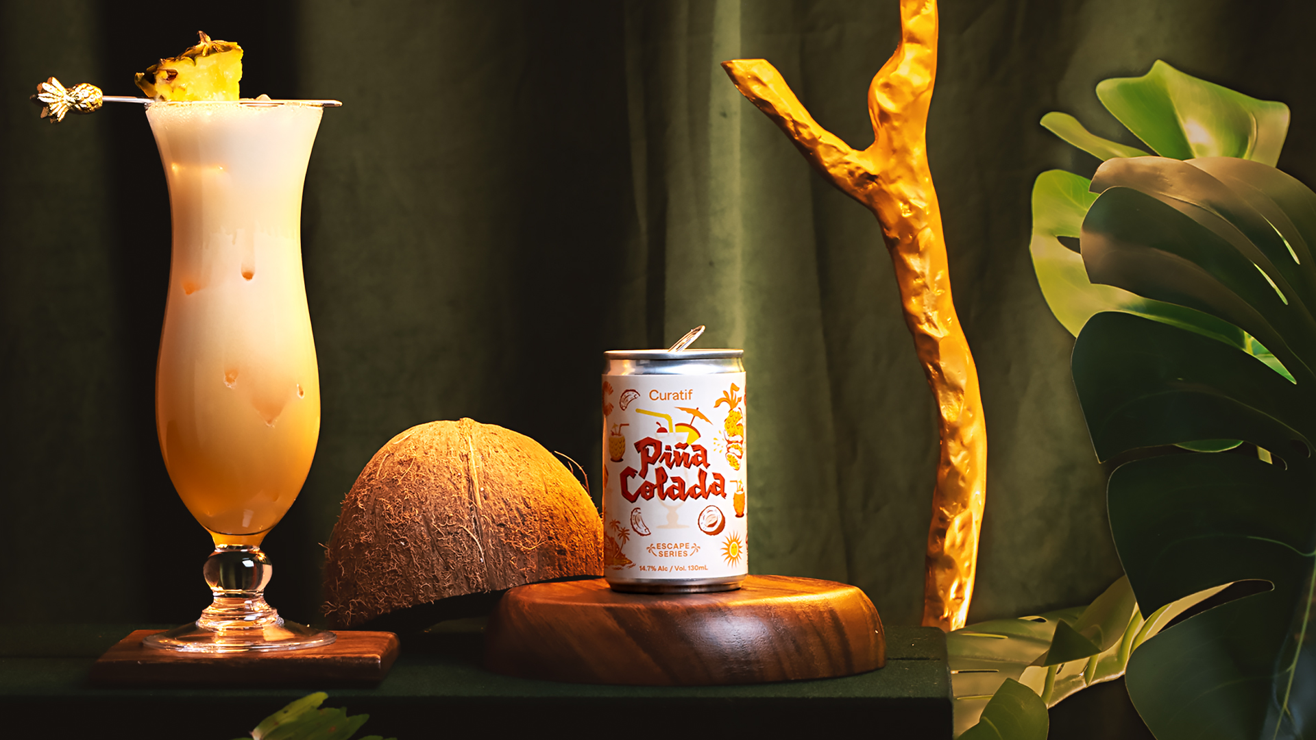 Curatif Introduces the Ultimate Piña Colada In A CAN!